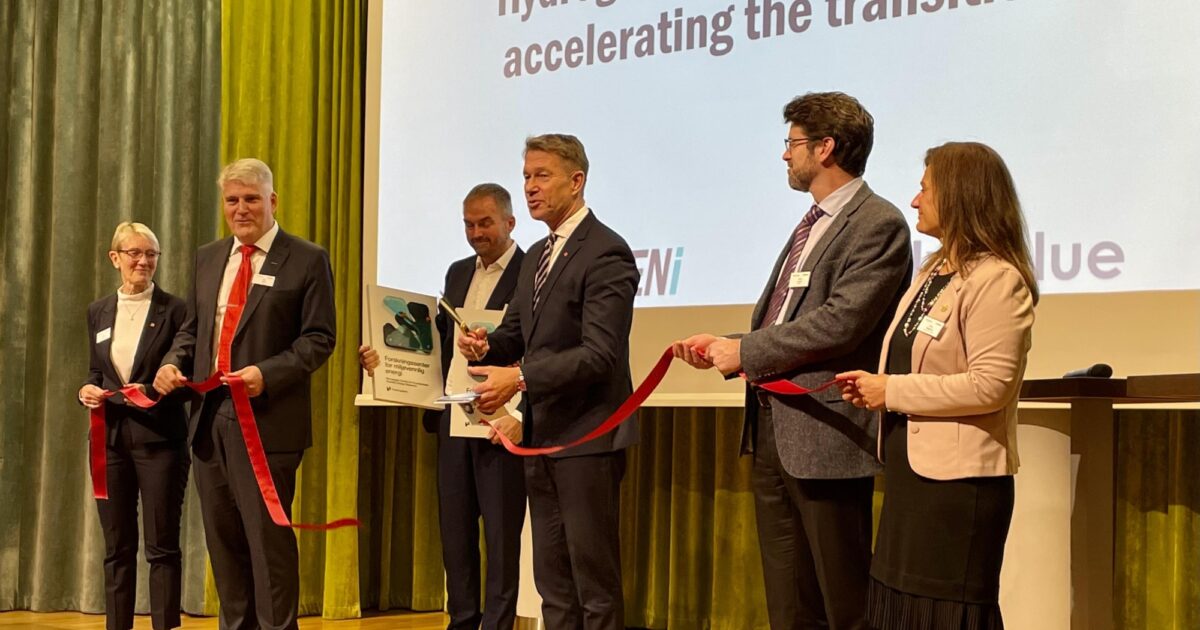 NORCE-ledet hydrogensenter åpnet - Norce