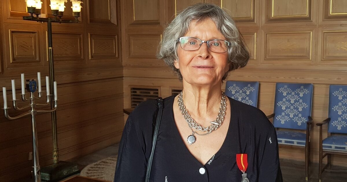 Kongens fortjenstmedalje til Helle Nesvold - Norce