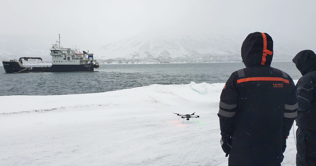 Norwegian drone technology to monitor the coasts of Europe - Norce